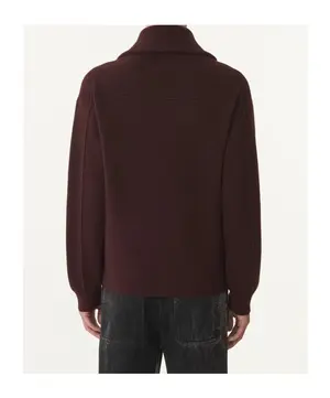 LANVIN Cashmere Zip Cardigan - Bacchus