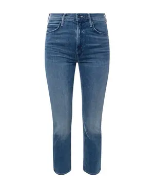 MOTHER Dazzler Mid-rise Straight-leg Jeans - Blue