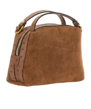 GIANNI CHIARINI Alifa Ostrich-effect Tote Bag
