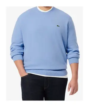 Lacoste Ribbed Crewneck Knitwear