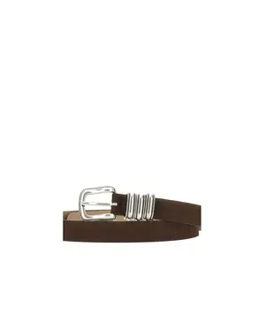 GIANNI CHIARINI Belt With Metal Loops