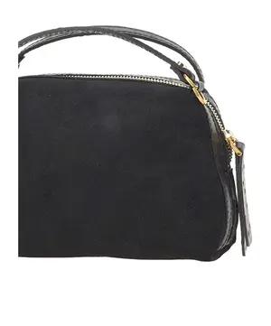 GIANNI CHIARINI Alifa Suede Handbag