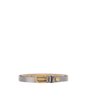 GIANNI CHIARINI Pin Buckle Belt - Gray