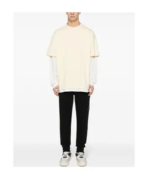 C.P. COMPANY Lens-detailed Tapered Leg Track Pants