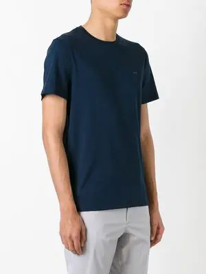 Michael Kors Logo Embroidered Crewneck T-shirt