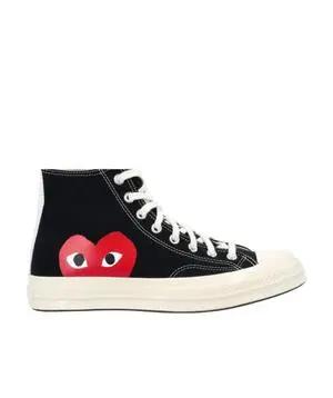 Comme Des Garçons Laced Sneakers - Black