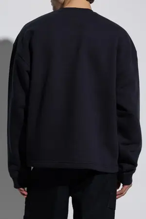 Stone Island Logo-print Cotton Sweatshirt