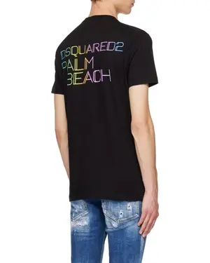 Dsquared2 Logo Printed Crewneck T-shirt