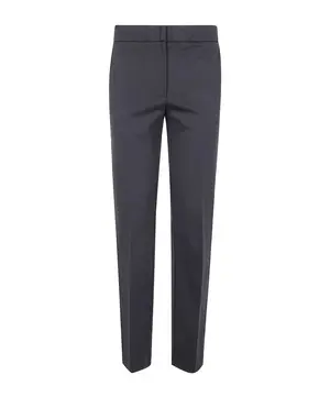 TWINSET Ironed Crease Cigarette Trousers - Black
