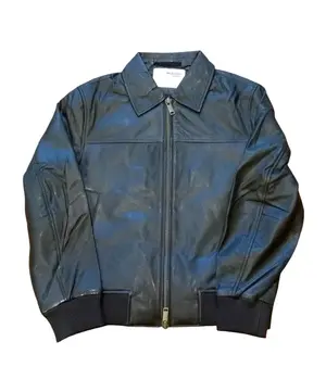SELECTED Lapel Long Sleeve Casual Jacket - Blue