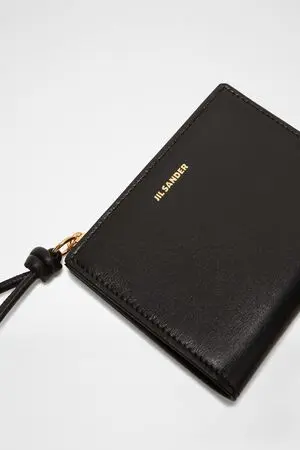 JIL SANDER Logo Printed Bi-fold Wallet