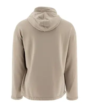 C.P. COMPANY Brushed And Emerized Diagonal Fleece Hooded Utility Sweatshirt