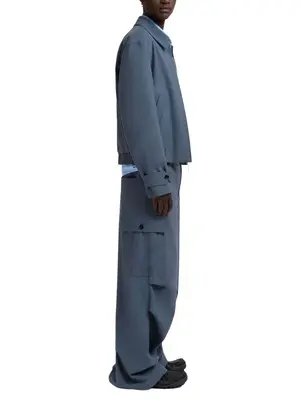 Marni Wide Leg Cargo Pants