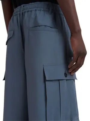 Marni Wide Leg Cargo Pants