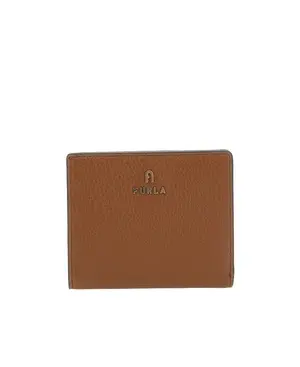 Furla Camelia Logo-plaque Bi-fold Wallet - Brown