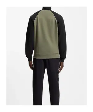 Hugo Boss Colorblock Full Zip Sweatshirt