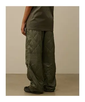 C.P. COMPANY Lens-detail Quilted Trousers