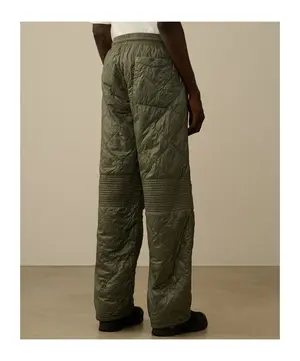C.P. COMPANY Lens-detail Quilted Trousers