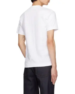 Play Comme Des Garcon Comme Des Garçons Play Logo Patch Crewneck T-shirt