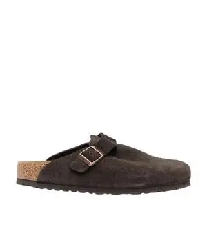 BIRKENSTOCK Boston Soft Footbed Sandals - Brown
