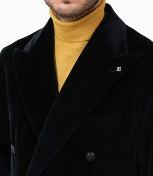 Tagliatore Double-breasted Long-sleeved Suit Jacket