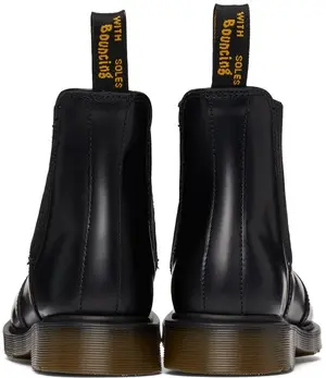 Dr. Martens Logo Spliced Ankle Boots