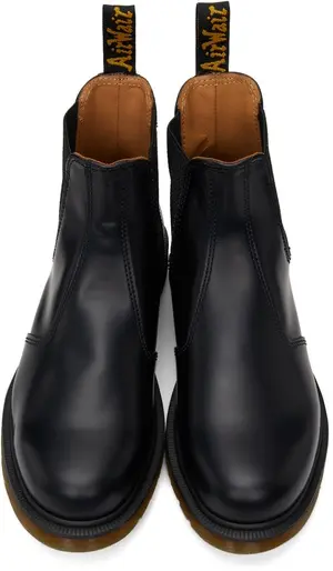 Dr. Martens Logo Spliced Ankle Boots