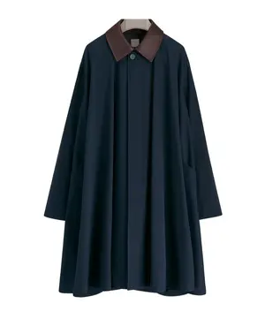 Dior Coat With Embroidered Detailing - Black