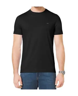 Michael Kors Mk Embroidered Crewneck T-shirt - Black