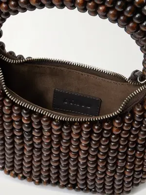 Staud Reef Beaded Top-handle Bag