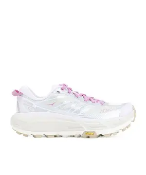 Hoka One One Mafate Speed 2 Sneakers - Silver/pink