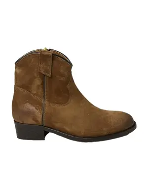 VIA ROMA 15 Logo And Ankle Boots - Brown