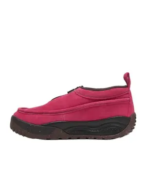 Nike Zip-front Suede Low-top Sneakers