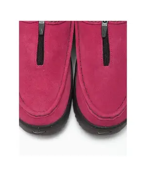 Nike Zip-front Suede Low-top Sneakers