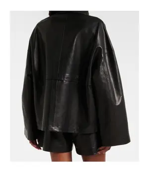 Nour Hammour Park Leather Jacket