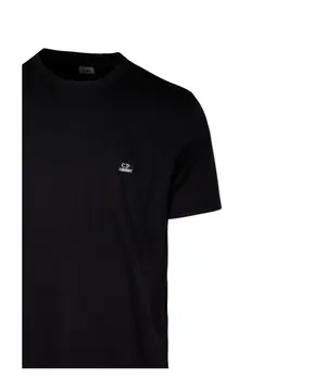 C.P. COMPANY Logo Embroidered T-shirt