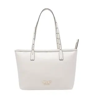 Liu Jo Logo Lettering Tote Bag - White