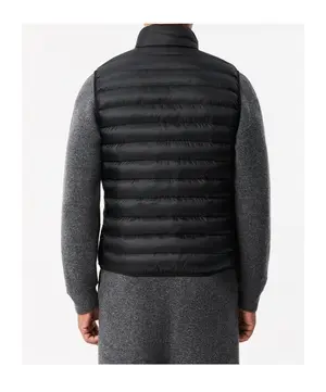 Lacoste Quilted Stand Collar Puffer Gilet