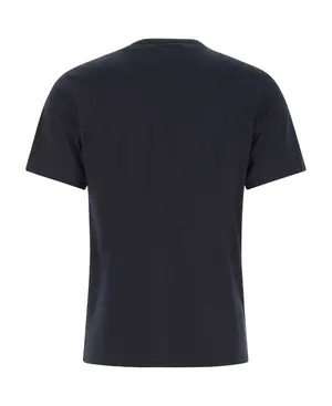 Maison Kitsuné Logo Embroidered Crewneck T-shirt
