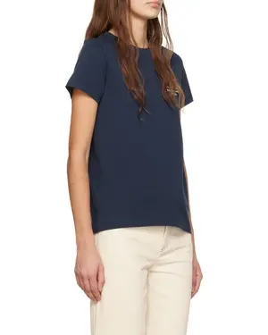 A.p.c. Logo Print Crewneck T-shirt