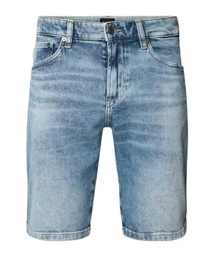 Hugo Boss Maine Denim Bermuda Shorts - Blue