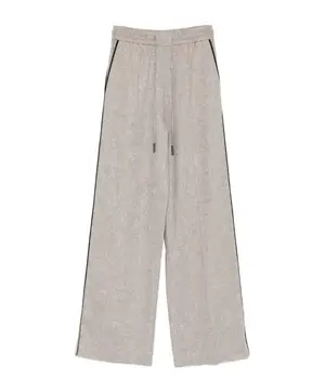 Iceberg Drawstring Trousers With Contrast Piping