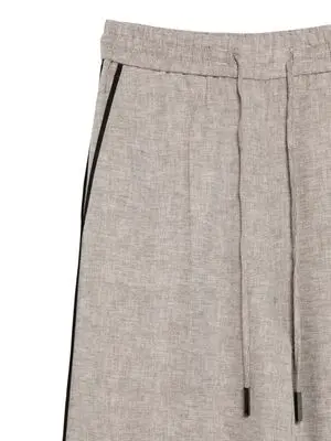 Iceberg Drawstring Trousers With Contrast Piping