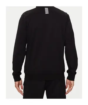 EA7 Zip-up High Neck Sweatshirt