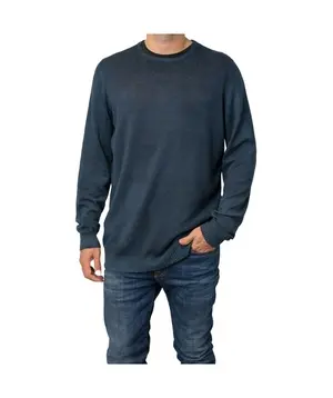Avant Toi Long-sleeved Cashmere Sweater - Blue