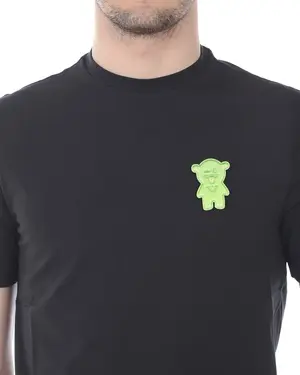 Emporio Armani Short-sleeved Logo-mounted T-shirt