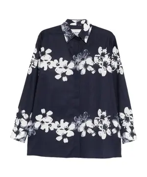 Iceberg Floral Shirt - Blue