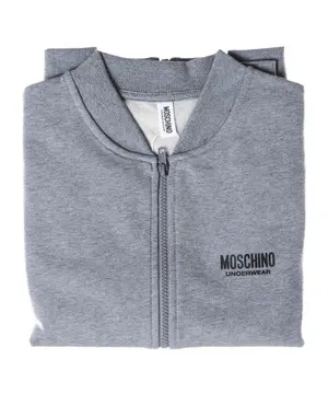Moschino Printed Zipper Sweater - No