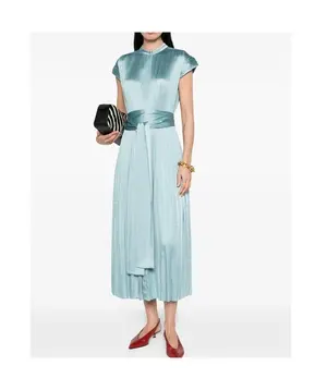 JOSEPH Pleated Waist Dress