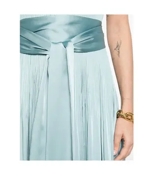 JOSEPH Pleated Waist Dress